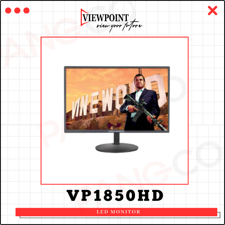Viewpoint V1850HD 18.5" wide Monitor 60Hz 1366x768 resolution TN ...
