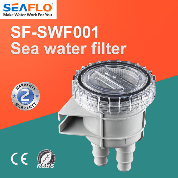 【Thriving】 Seaflo Sea Water Filter Boat Raw Water Intake Sea Water ...