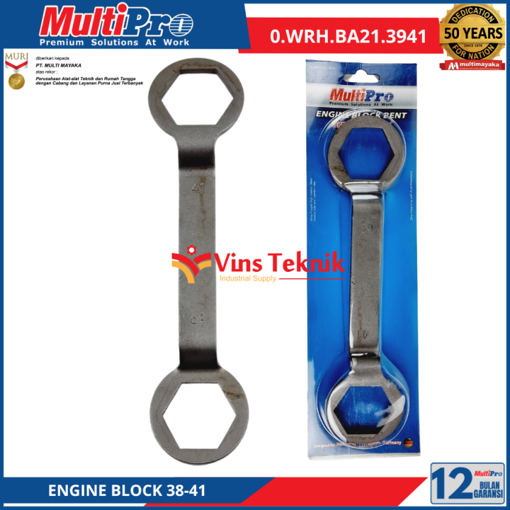 MULTIPRO Kunci Blok Mesin Engine Block Wrench Bent 39-41 | Lazada Indonesia