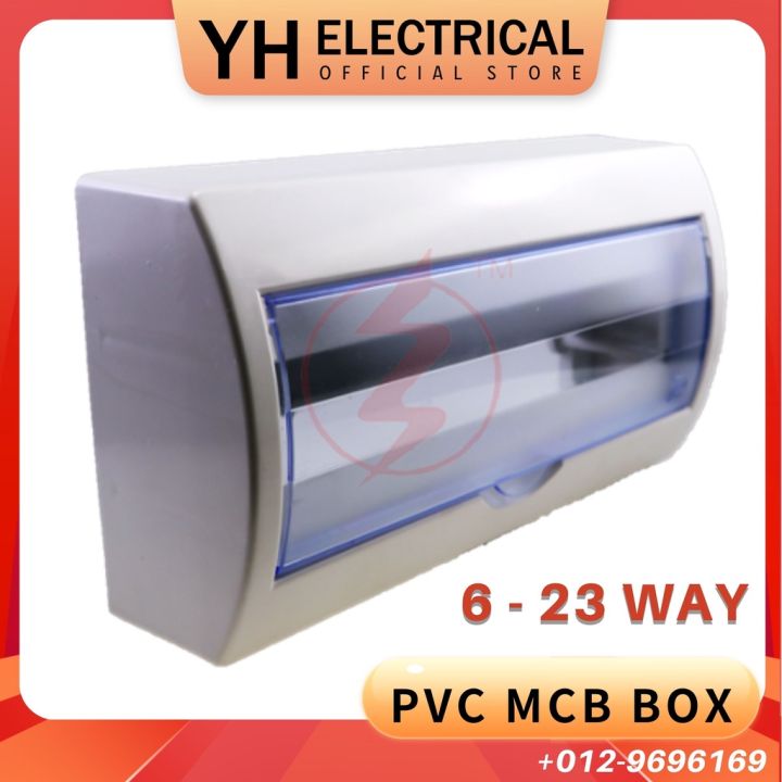 6 way | 8way | 10way| 12way | 15way | 18way | 23way PVC MCB Box ...