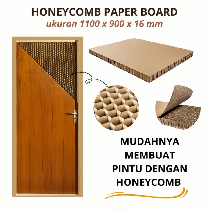 HONEYCOMB PAPER BOARD UKURAN 1100 x 900 x 16 MM ( 5 PCS ) | Lazada ...