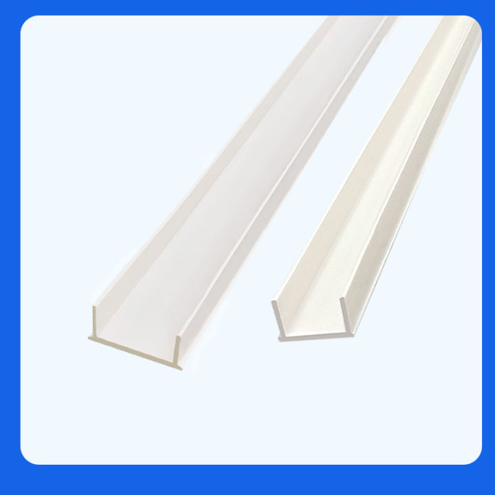 White drip line PVC partition line gypsum board ceiling line balcony ...