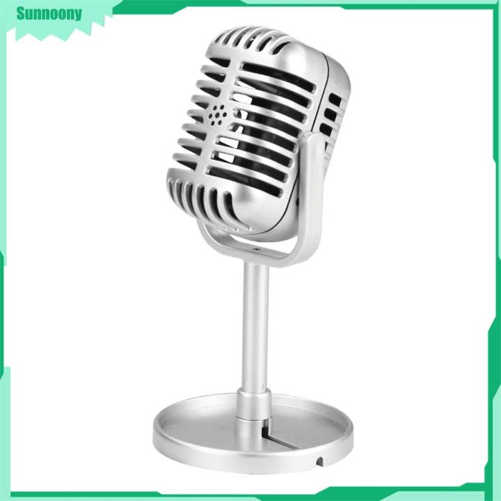 Sunnoony Old Style Microphone Props Golden | Lazada PH
