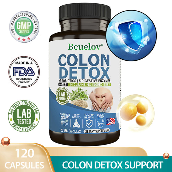 Bcuelov COLON DETOX Detox Support, Healthy Gut, Detoxifying Colon ...