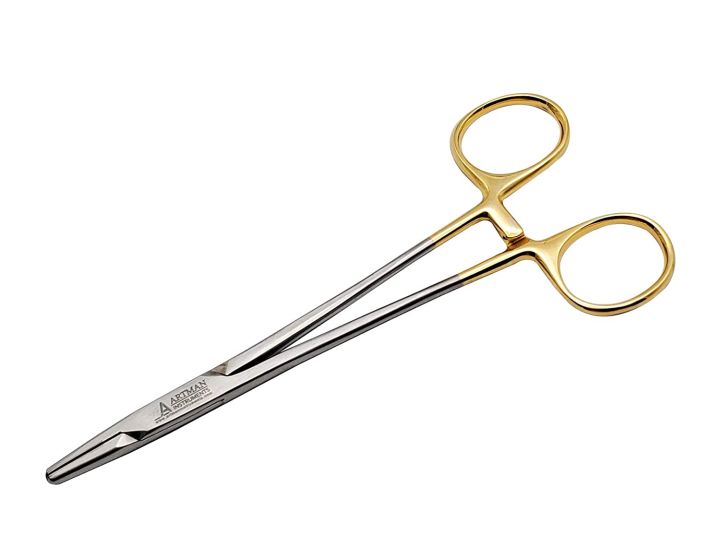 Artman Instruments Mayo Hegar Needle Holder 6" with Tungsten Carbide ...