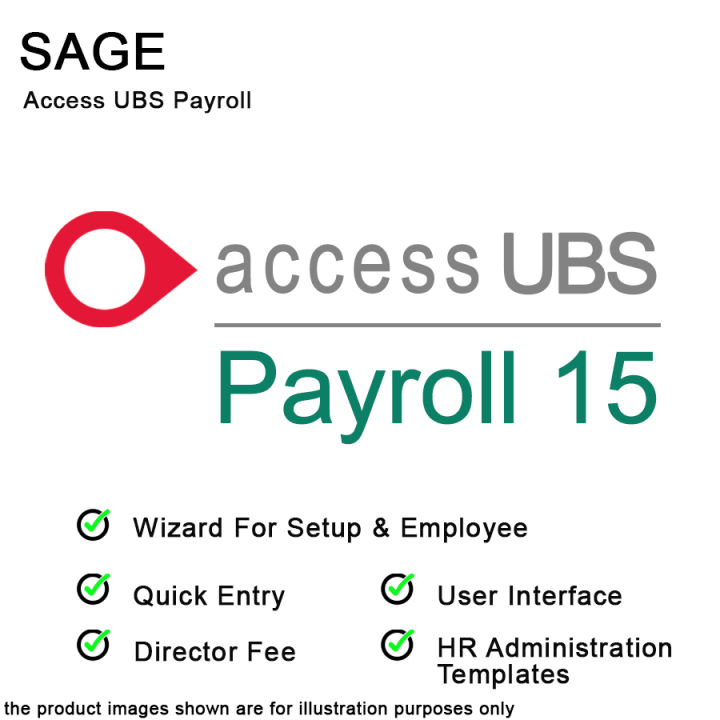Access UBS Payroll 15 Formerly (Sage UBS) | Lazada