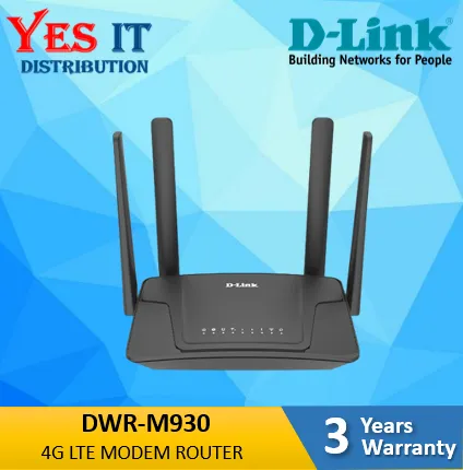 D-Link DWR-M905 / DWR-M930 / DWR-M930M / DWR-921 N300 4G LTE Modem ...