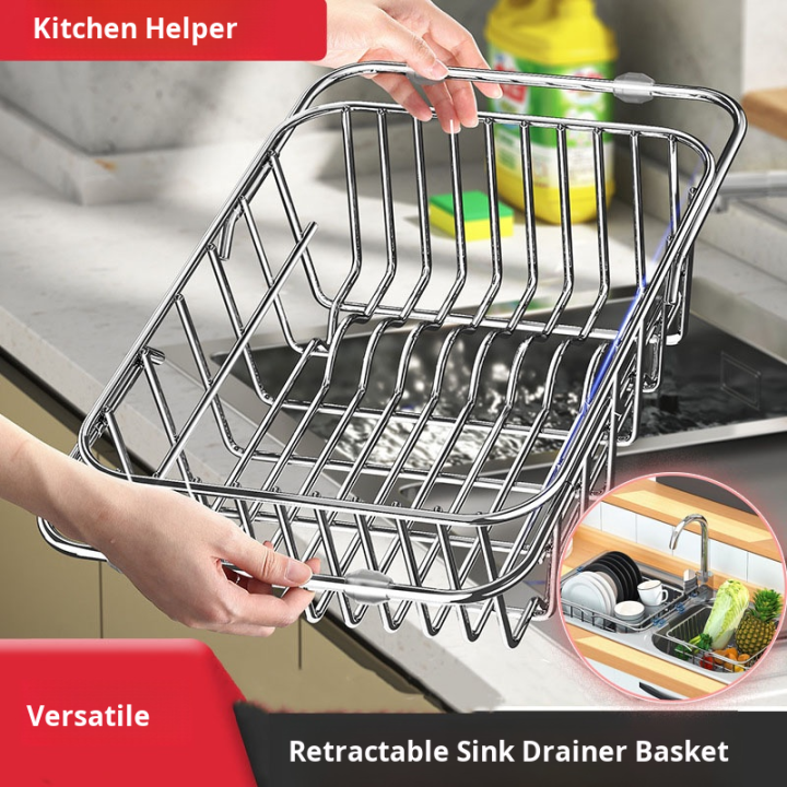 Retractable Drainage Rack Dishwasher | Lazada.co.th