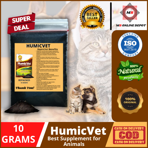 BEST SELLER HUMICVET ( REPACKED 10 GRAMS ) ALL IN-1 SUPPLEMENT FOR ALL ...
