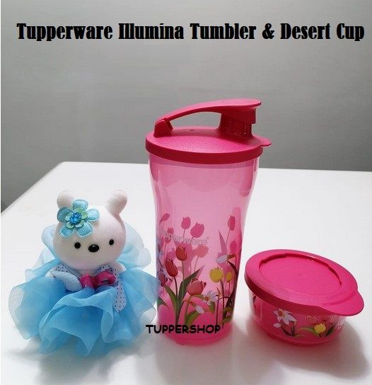 Tupperware Illumina Quench Tumbler & Desert Cup Set (1) | Lazada