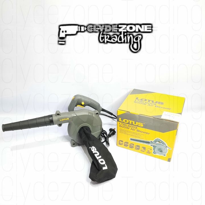 LOTUS Electric Blower Air / Vacuum Variable Speed 600W LTBL600X | Lazada PH