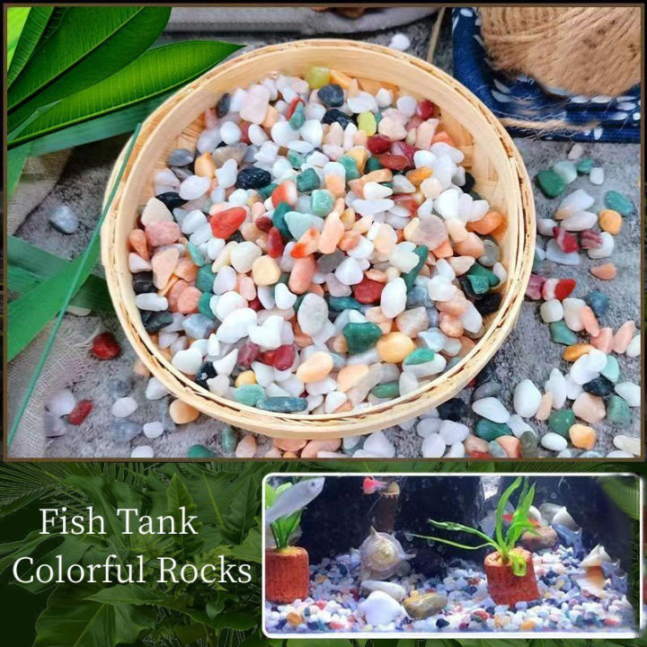 1pack Decorative Rocks of Mini Pebbles Stones Aquarium Gravel Mix ...