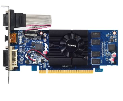 การ์ดจอ VGA Nvidia GeForce Gigabyte. Model. GeForce 210 1GB DDR 3 64BIT ...