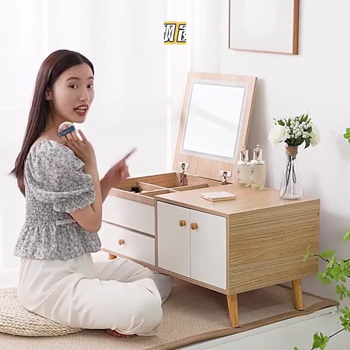 Floating Window Dressing Table Simple Small Family Dressing Table Mini ...