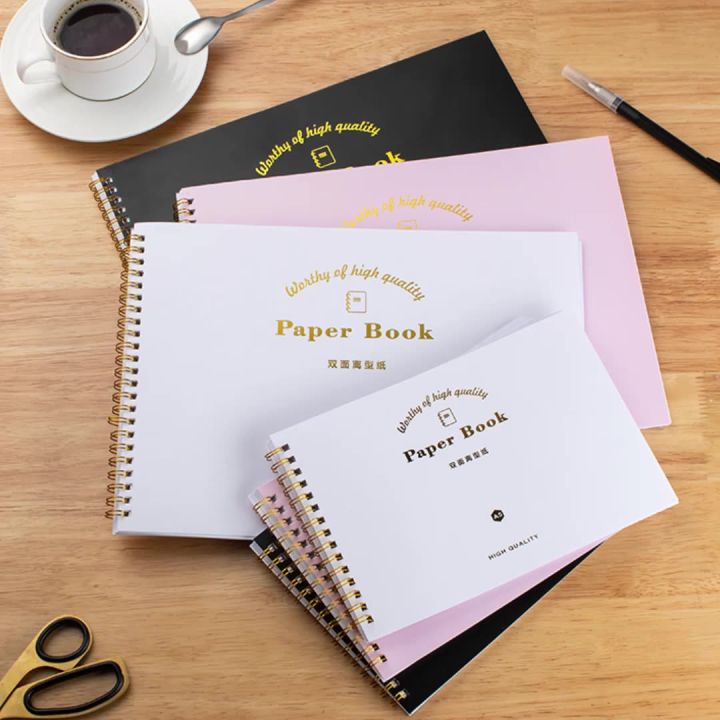 A5 Sticker Collecting Album Reusable Sticker Book Double Sided Blank ...