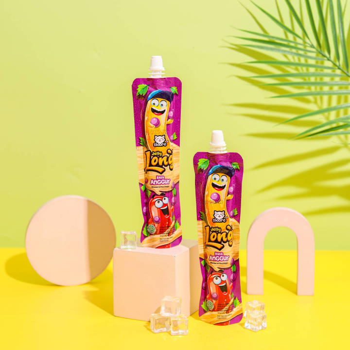 [COD]Long Jelly(Minuman Jelly rasa Buah)90ml - Minuman aneka rasa ...