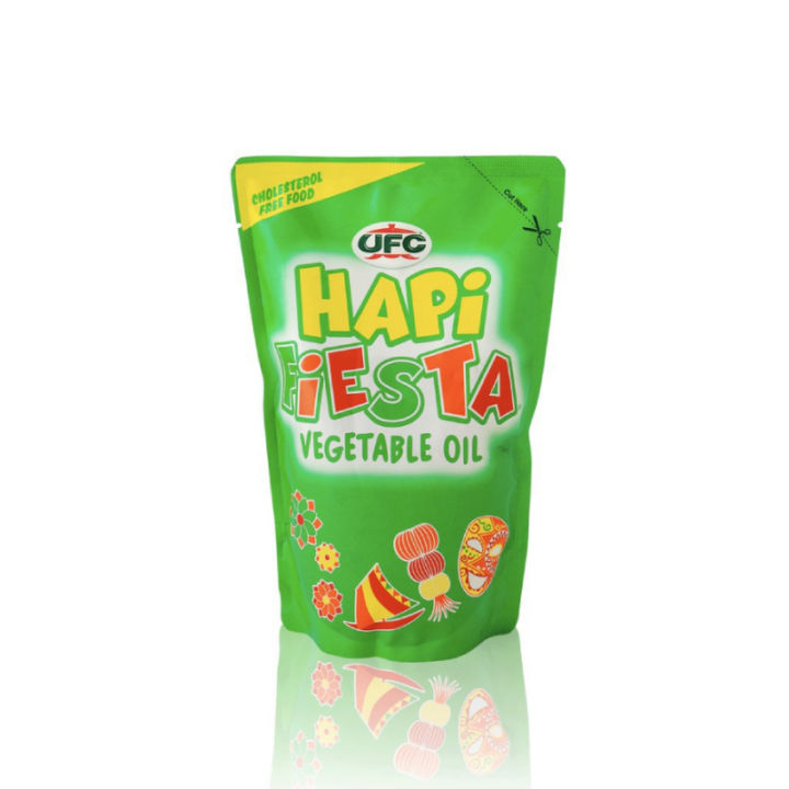 UFC Hapi Fiesta Vegetable Oil (Pouch) (900mL) | Lazada PH