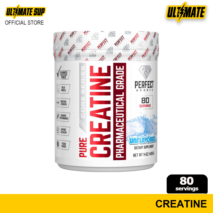 Perfect Sports Creatine Vegan-Source, Micronized Creatine Monohydrate ...
