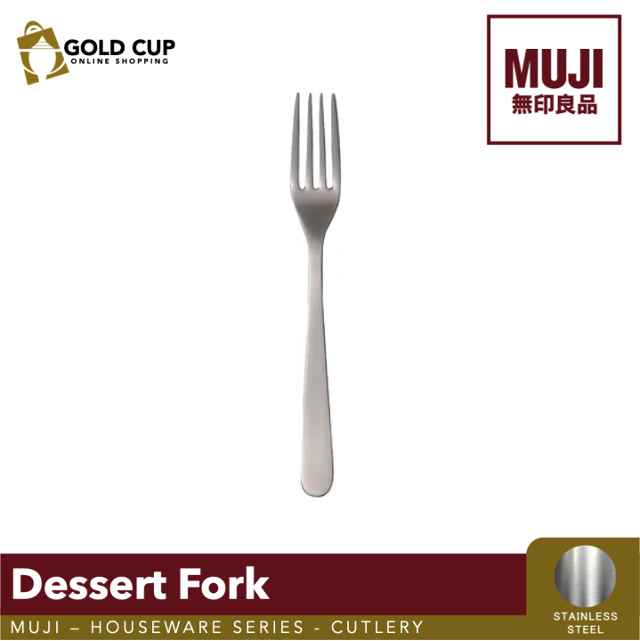 MUJI Stainless Steel Dessert Fork (Cutlery) | Lazada PH