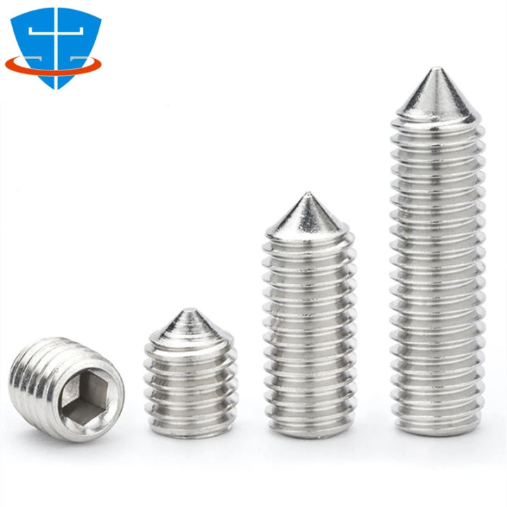 Cone Point Hexagon Socket Set Screws M2 M3 M4 M5 M6 M8 M10 M12-M16 ...