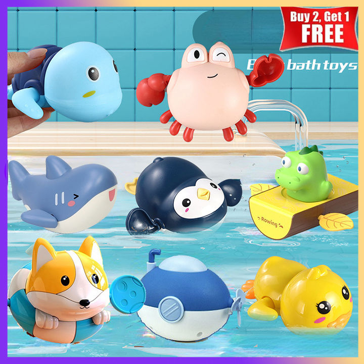 Summer Pool Toys ! Cute Baby Bath Toy | Swimming Little Yellow Duck ...