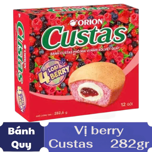 BÁNH ORION CUSTAS VỊ PHÔ MAI BERRY HỘP 282GR 25903 | Lazada.vn