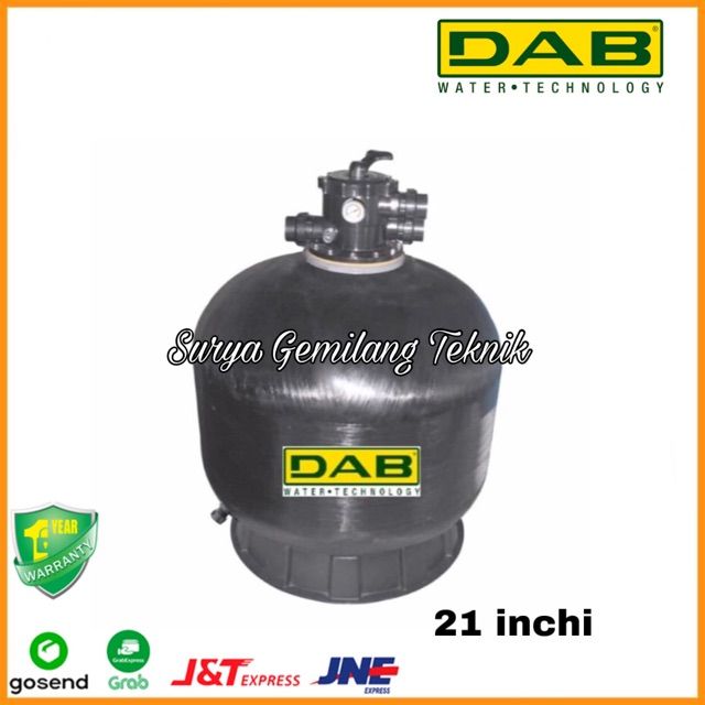 Tabung Filter Dab V500 Sand Filter Kolam Renang Dab 21 Inch | Lazada ...