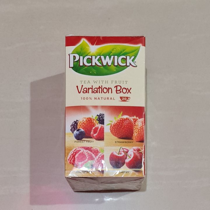 Teh Pickwick Tea with Fruit Red Variation Box 20 x 1.5 Gram | Lazada ...
