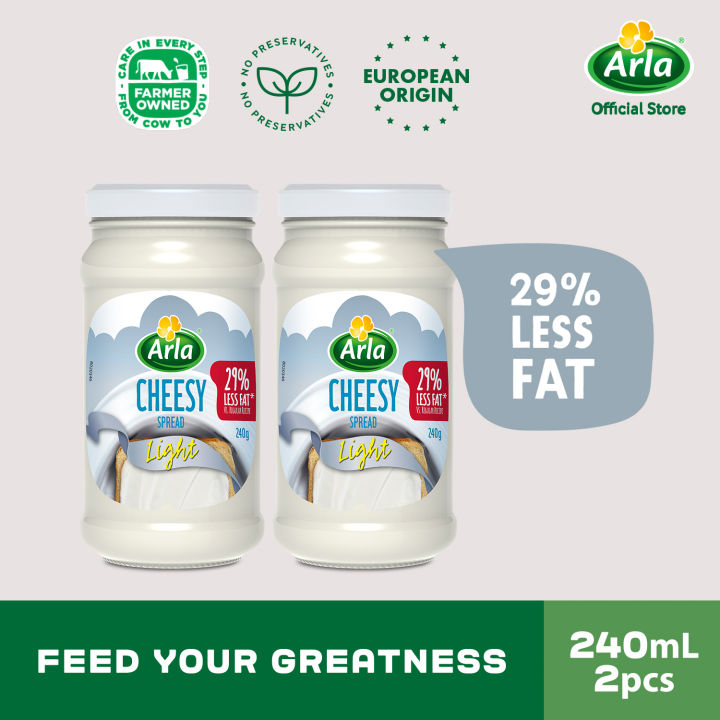 Arla Cheesy Spread Light 240g 2-Pack | Lazada PH