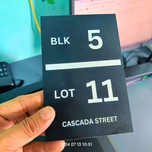 Sintra Board House Number Plate Block and Lot Signage | Lazada PH