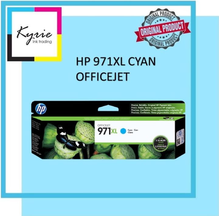 HP 971XL High Yield Cyan Original Ink Cartridge | Lazada PH