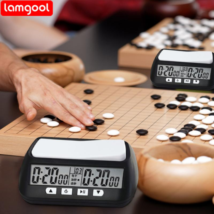 International Chess Clock Timer Digital Watch Count Down Up Chess Game ...