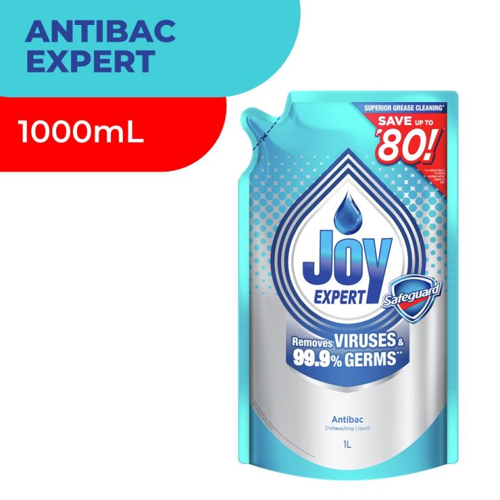 Joy Expert Antibac Dishwashing Liquid Refill 1000mL | Lazada PH