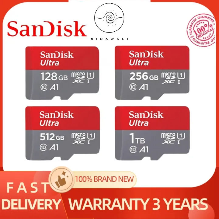 SINAWALI Sandisk Original memory card for cctv camera Sd Card 256gb ...