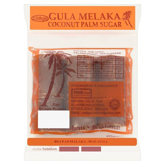 น้ำตาลมะพร้าวมะละกา NRB ORIGINAL GULA MELAKA PALM SUGAR 450 g Prodcut ...