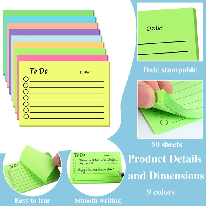 Xinder Cute Creative Post-it Notes Office Post-it Notes Stationery ...