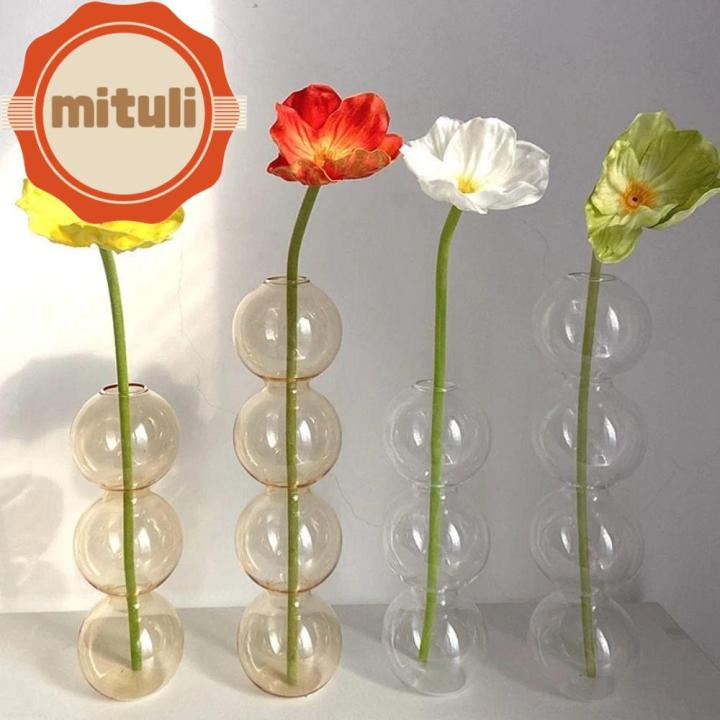 MITULI ง่ายๆ แจกันแก้วใส่ของ โรแมนติกโรแมนติก ทันสมัยและทันสมัย แจกัน ...