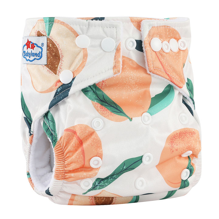 Babyland White Inner Microfleece Diaper 1PC Baby Cloth Diaper Shell One ...