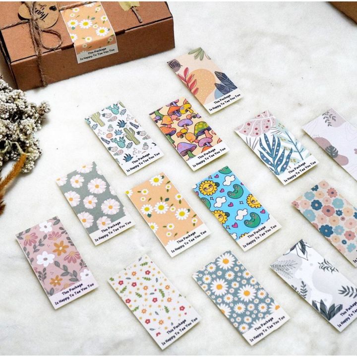 stiker segel box / stiker hvs open me custom 5x10 cm ( harga per 12 pcs ...