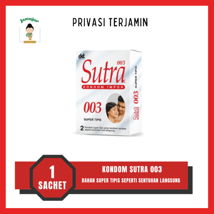 Kondom Sutra 003 Isi 1 Sachet - Condom Super Tipis | Lazada Indonesia