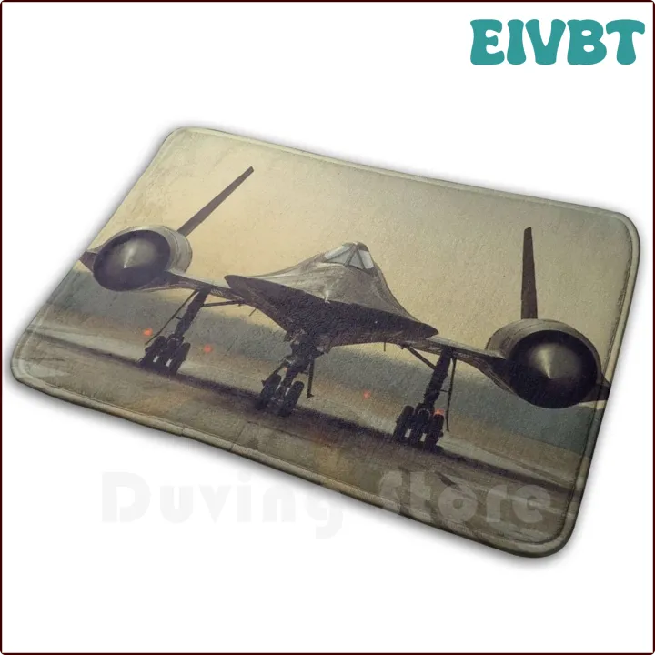 EIVBT Lockheed Sr - 71 Blackbird Face Carpet Mat Rug Cushion Soft ...