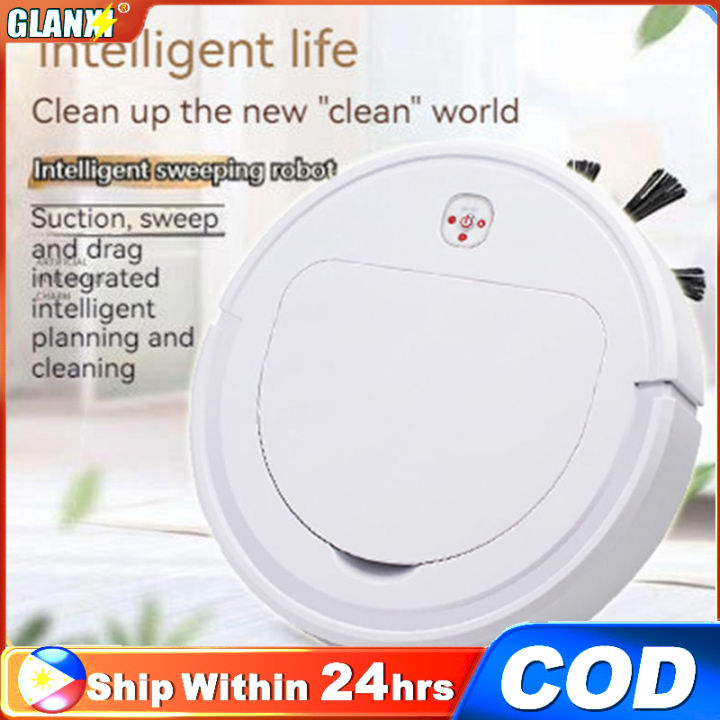 GLANXI Japanese Robot Vacuum Cleaner,Cleaning For Hard Floor and Thin ...