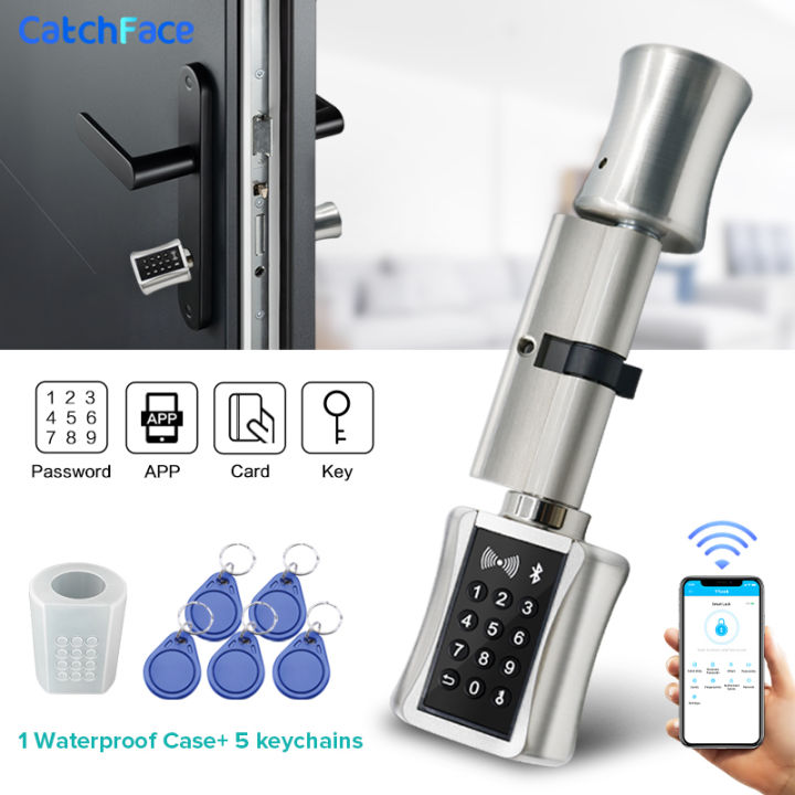 Ttlock Waterproof Bluetooh Cylinder Smart Lock Remote Control Keyless ...
