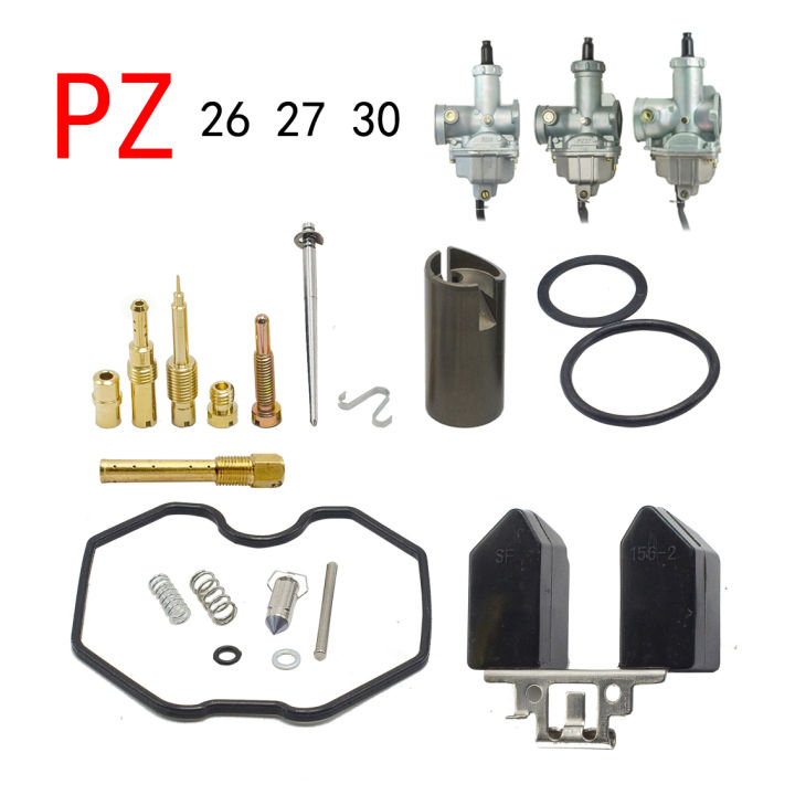 PZ26 PZ27 PZ30 Carburetor TMX125 TMX155 TMX200 250 Repair Kit Carb for Keihin Honda CG125 CG150 ...