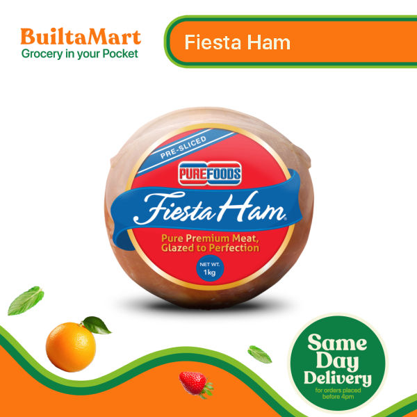 Purefoods Fiesta Ham Pre-Sliced (1kg) | Lazada PH