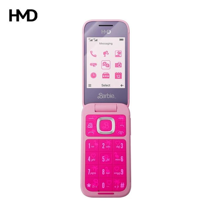 2025 NOKIA HMD Barbie Flip Phone 2G HMD X Barbie Dual Sim | Lazada ...