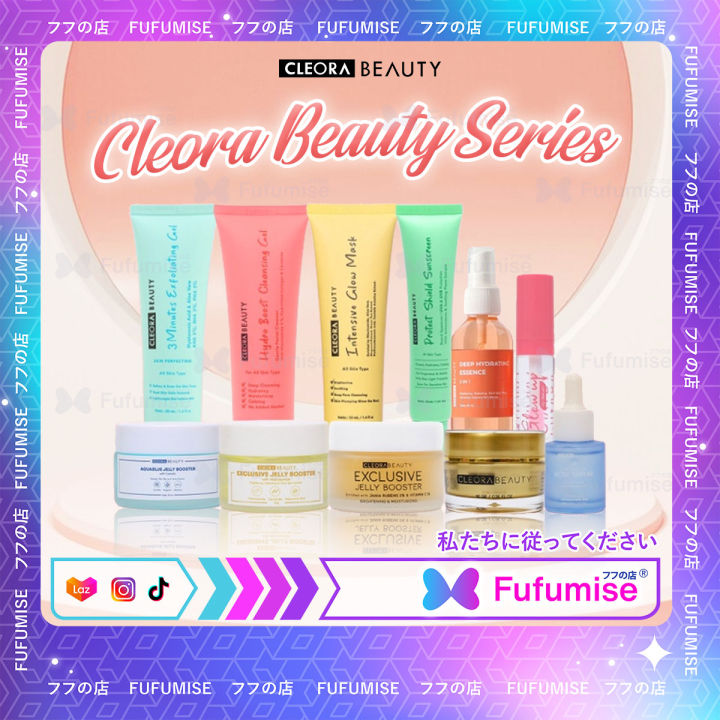 CLEORA Beauty Series | Cleansing | Essence | Serum | Jelly Booster ...
