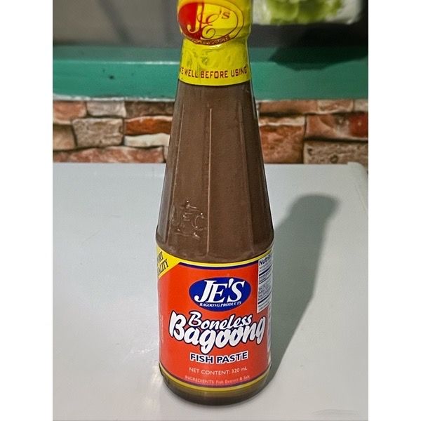 Boneless Bagoong Isda Fish Paste Pure Original from Pangasinan 320ml ...