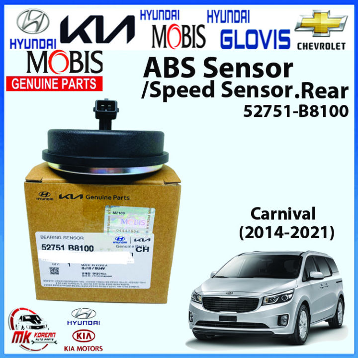 [GENUINE] ABS Sensor/Wheel Speed Sensor. Rear. for Carnival(2014-2021 ...