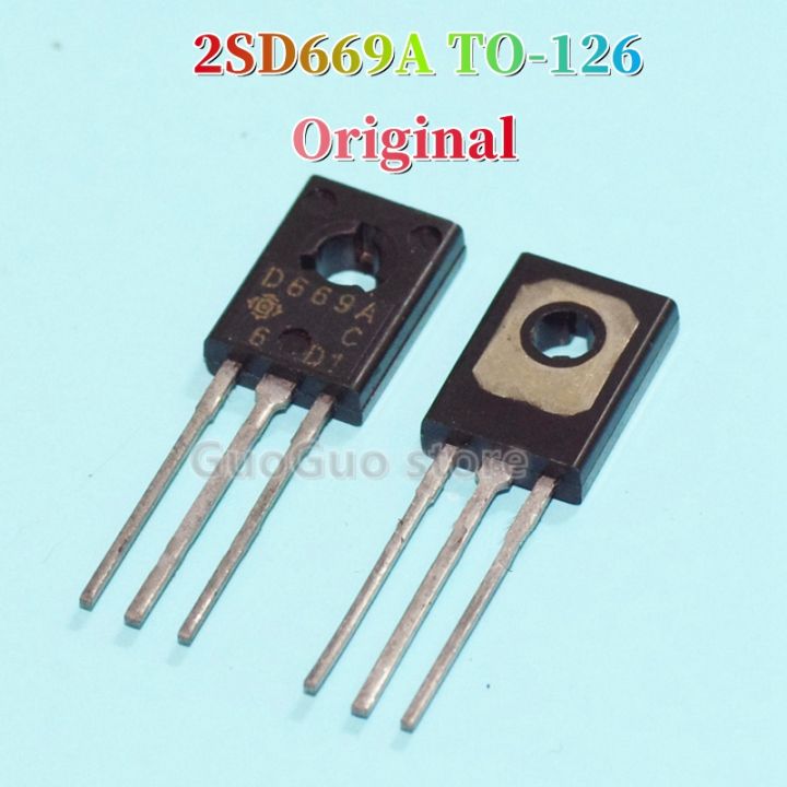NTE Darlington Transistor Transistors New 2sd669a To-126 Npn Power ...